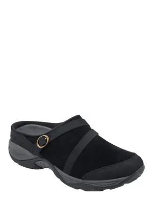 Easy Spirit Easy Spirit Equinox Clog Black Suede