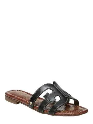 Sam Edelman Bay Cutout Slide Sandal - Black