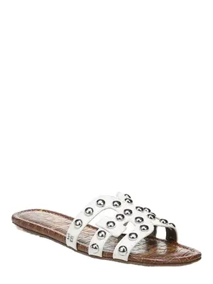 Sam Edelman Sam Edelman Bay Cutout Slide Sandal Bright White