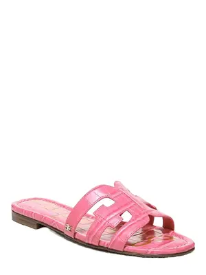 Sam Edelman Sam Edelman Bay Cutout Slide Sandal Carmine Rose