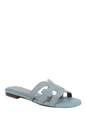 Sam Edelman Sam Edelman Bay Cutout Slide Sandal Coastal Blue