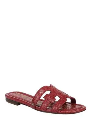 Sam Edelman Sam Edelman Bay Cutout Slide Sandal Dark Rose