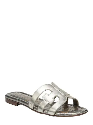 Sam Edelman Sam Edelman Bay Cutout Slide Sandal Jute Leather