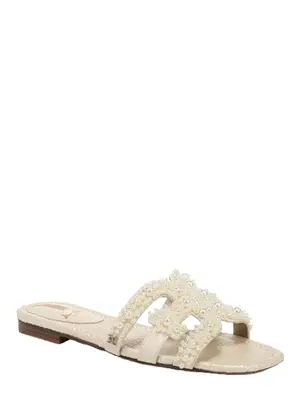 Sam Edelman Sam Edelman Bay Cutout Slide Sandal Modern Ivory