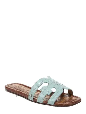 Sam Edelman Sam Edelman Bay Cutout Slide Sandal Seafoam Blue