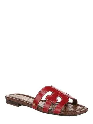 Sam Edelman Sam Edelman Bay Cutout Slide Sandal Summer Red