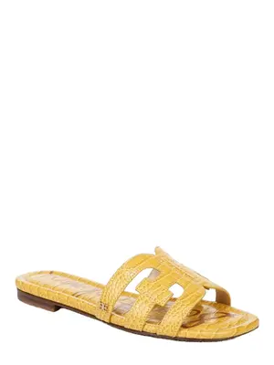 Sam Edelman Sam Edelman Bay Cutout Slide Sandal Sunflower