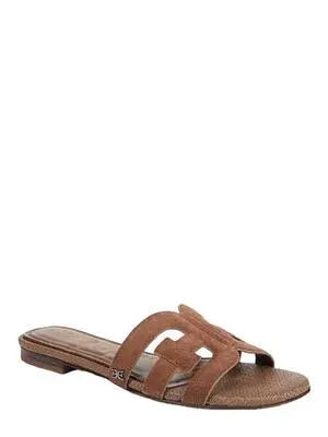 Sam Edelman Sam Edelman Bay Cutout Slide Sandal Terra Toffee
