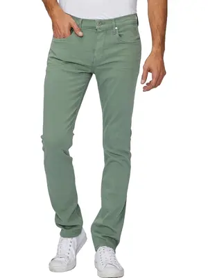 Paige TRANSCEND Federal Slim Straight Leg Jeans Quiet Sea