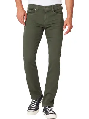 Paige TRANSCEND Federal Slim Straight Leg Jeans Southern Oak