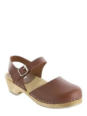 Mia MIA Sofia Clog Sandal Brown