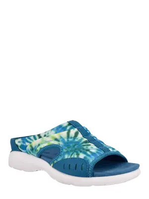 Easy Spirit Easy Spirit Traciee Sandal Blue Multi/ Seaport