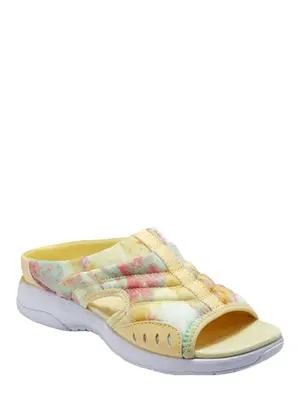 Easy Spirit Easy Spirit Traciee Sandal Mint Multi/ Daffodil