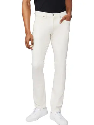 Paige PAIGE Federal Slim Straight Leg Jeans Iced Pearl