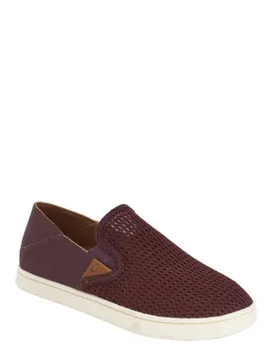 Olukai OluKai Pehuea Slip-On Sneaker Dark Plum