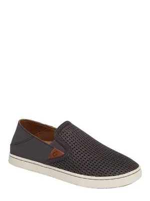 Olukai Pehuea Slip-on Sneaker - Pavement/pavement Fabric
