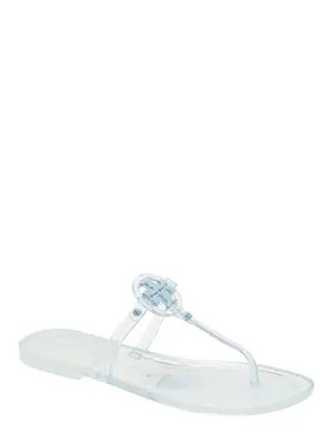 Tory Burch Tory Burch Mini Miller Jelly Thong Sandal Blue Eyes