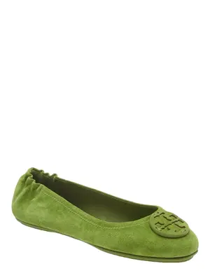 Tory Burch Tory Burch Minnie Travel Ballet Flat Shiso