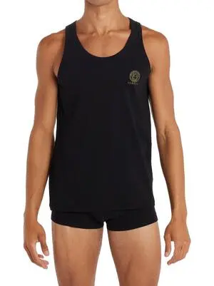 Versace Medusa Head Logo Tank - Black