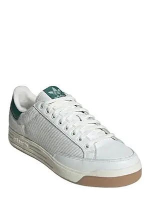 Adidas Rod Laver Vintage Sneakers - White/ White/ Collegiate Green