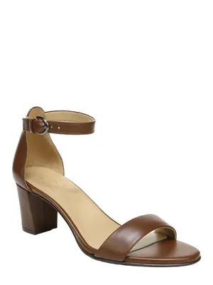 Naturalizer Naturalizer Vera Ankle Strap Sandal Cocoa Leather
