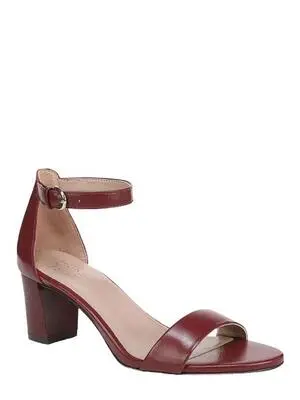 Naturalizer True Colors Vera Ankle Strap Sandal - Cranberry Red