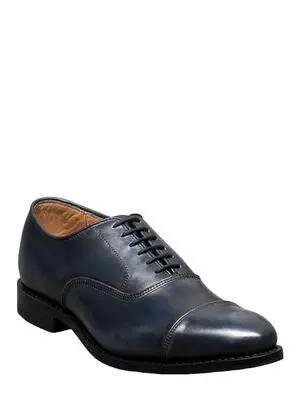 Allen Edmonds Park Avenue Cap Toe Oxford - Navy Burnish