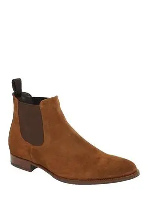 To Boot New York Shelby Mid Chelsea Boot Mid Brown Suede