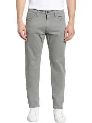 MAVI Mavi Jeans Zach Straight Leg Twill Pants Grey Twill