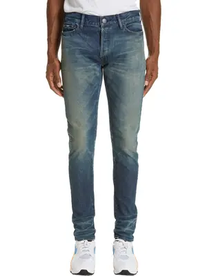 John Elliott The Cast 2 Slim-Fit Jeans Nimbus