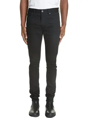 John Elliott The Cast 2 Slim-Fit Jeans Obsidian