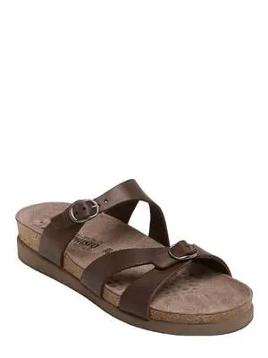 Mephisto Hannel Sandal - Dark Brown Scratch