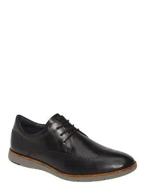 Josef Seibel Josef Seibel Tyler Wingtip Black Leather