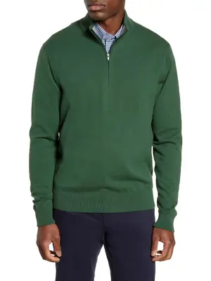Cutter & Buck Cutter & Buck Lakemont Quarter Zip Pullover Hunter