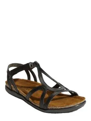 Naot Naot Dorith Sandal Black Raven Leather