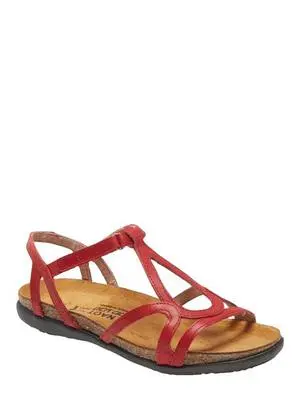 Naot Naot Dorith Sandal Kiss Red Leather