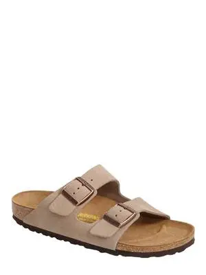 BIRKENSTOCK Arizona Sandal Taupe Suede