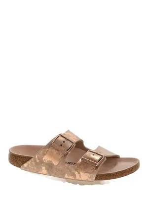 BIRKENSTOCK Arizona Sandal Vintage Metallic Rose Copper