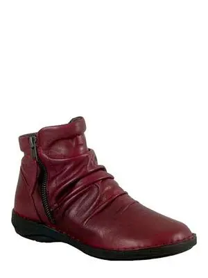 Miz Mooz Miz Mooz Pleasant Bootie Red Leather
