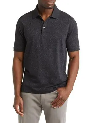 Cutter & Buck Advantage Space Dye Jersey Polo - Dark Black