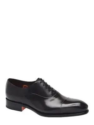 Santoni Santoni Isaac Cap-Toe Oxford Grey