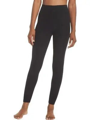 Beyond Yoga Caught In The Midi High Waist Leggings - Darkest Night