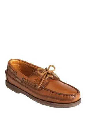Mephisto Hurrikan Boat Shoe - Rust