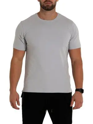 MACEOO Stretch Cotton T-shirt Grey