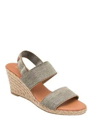 ANDRE ASSOUS André Assous Allison Espadrille Wedge Slingback Sandals