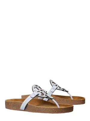 Tory Burch Miller Cloud Thong Sandal Light Blue