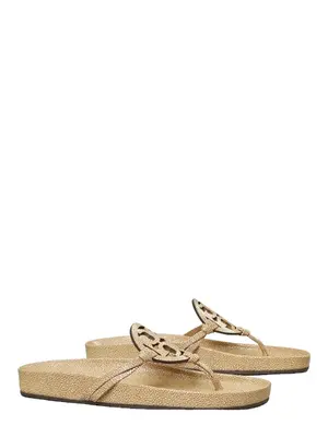 Tory Burch Miller Cloud Thong Sandal Sand