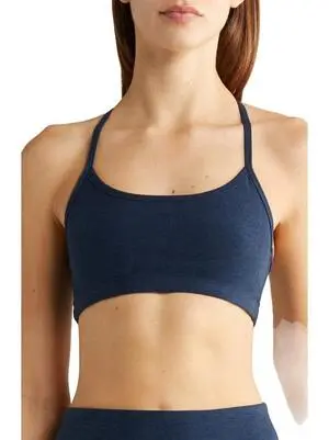 Beyond Yoga Space Dye Slim Racerback Sports Bra - Nocturnal Navy
