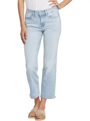 NYDJ Marilyn Ankle Straight Leg Jeans Conway