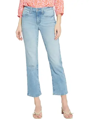 NYDJ Marilyn Ankle Straight Leg Jeans Easley